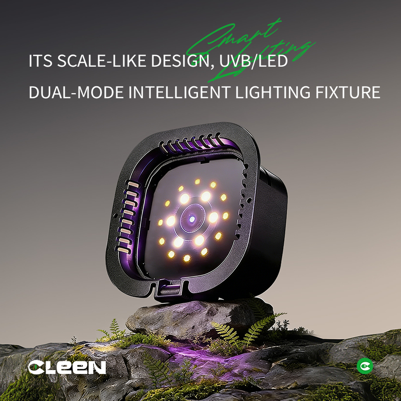 UVB Reptile Light – CLEEN Full Spectrum Terrarium Lamp